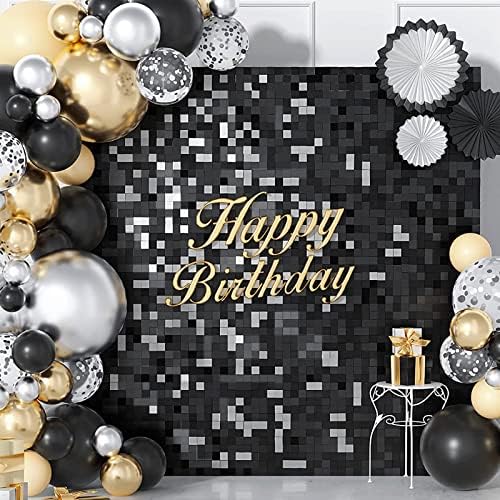 Amazon.com : Shimmer Wall Backdrop Panels Square Sequin Shimmer ...