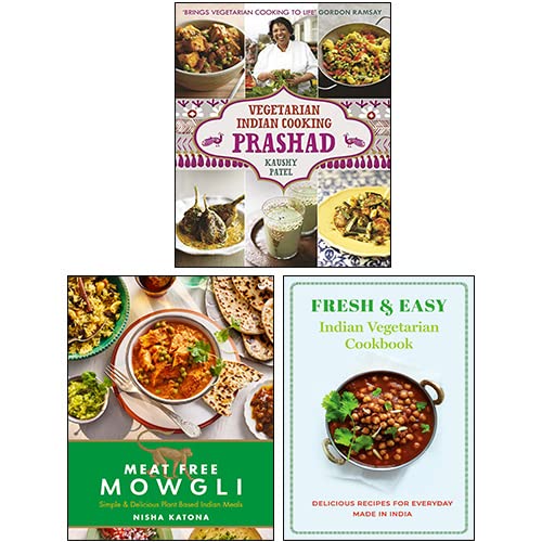 Vegetarian Indian Cooking: Prashad [Hardcover], Meat Free Mowgli ...