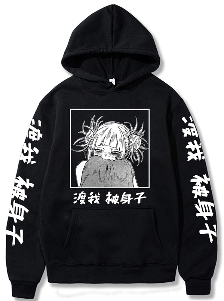Unisex Himiko Toga Hoodie MHA Sweatshirts Hooded Pullover Sweater ...