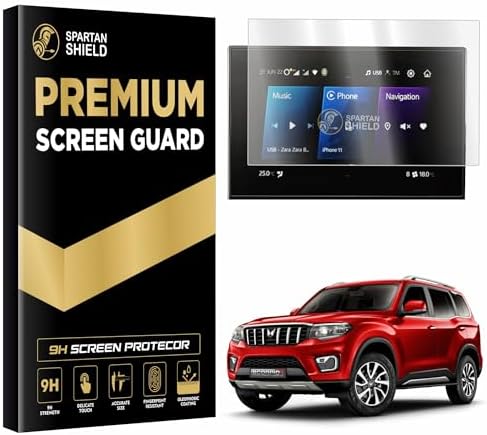 Spartan Shield Touch Screen Protector Compatible with MAHINDRA SCORPIO ...
