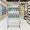 NectaCol 3'x 6' Two-Double Gridwall Panel Display Stand with T-Base ...
