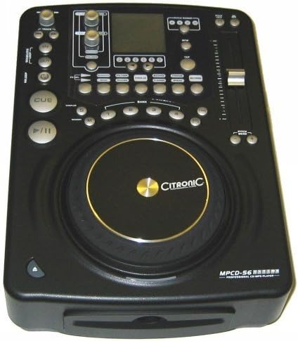 Citronic MPCD-S6 Ultima Desktop CD/MP3 player : Amazon.co.uk: Musical ...