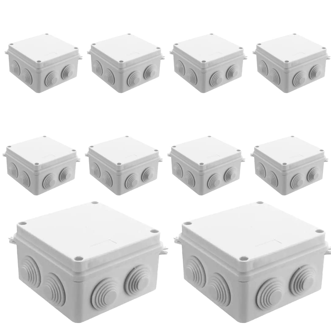 Cameraman Waterproof PVC Square Junction Box for CCTV Cameras IP65 ...