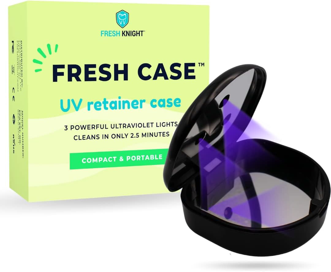 Amazon.com : UV Retainer Case | UVC Retainer Cleaner, Disinfects Cleans ...