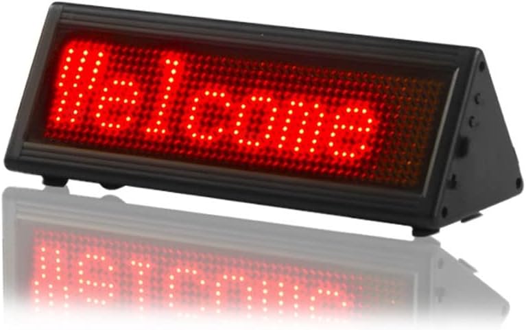 Amazon.com: EPANO LED Scrolling Sign Screen Message Display Mini Moving ...