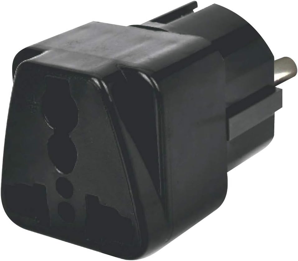 InnovativeIQ India to Europe (Schuko) Plug-Type E/F Europe Plug Adapter ...
