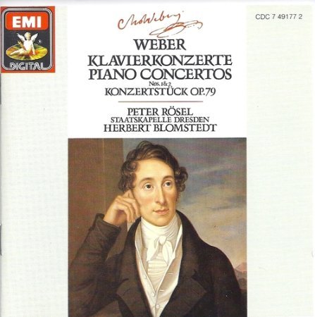 Weber: Piano Concerto no. 1 & 2 -Peter Rosel, Blomstedt and ...