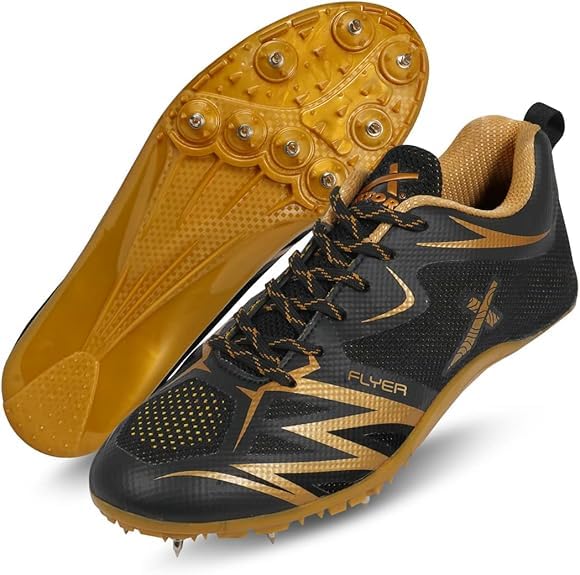 Buy Vector X Flyer Running Spike Shoe for Men with Removeable Spike at ...