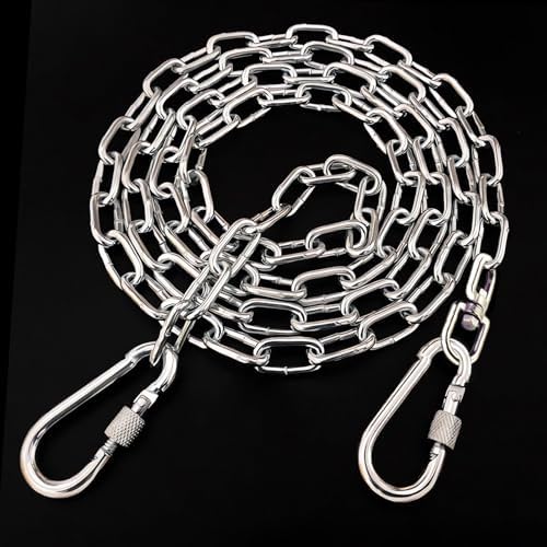 Amazon.com : 25 ft Dog Chains for Outside - Heavy Dog Tie Out Chain ...