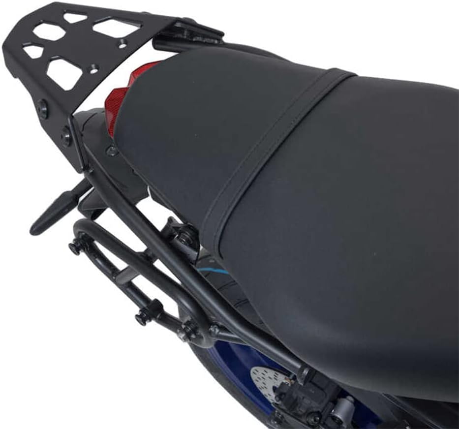 Amazon.com: Motorcycle Rear Luggage Cargo Rack Extended Shelf Bar ...
