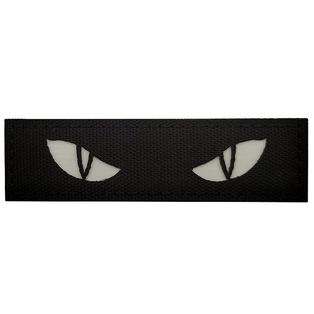 Amazon.com: Cat Eyes Reflective Patch Tactical Military Morale Glow in ...