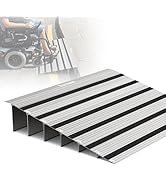 Amazon.com: Nuvium 6" Rise Threshold Ramp, Aluminum Door Entry Ramp for ...