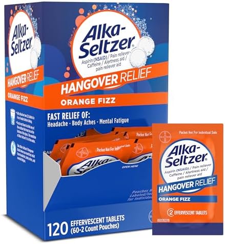 Amazon.com: Alka-Seltzer Effervescent Tablets Original Flavor, Fast ...