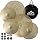 EASTROCK Golden Low Volume Cymbal Pack, 5 Pieces Cymbals for Drum Set ...