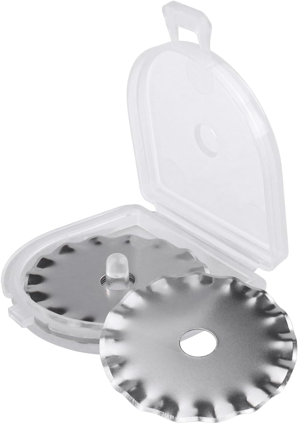 Amazon.com: Mesee 5Pcs Pinking Rotary Cutter Blades 28mm Wave Rotary ...