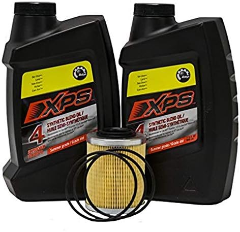 BRP Sea-Doo OEM XPS 4-Stroke 5W-40 Full Synthetic Oil Change Kit for ...