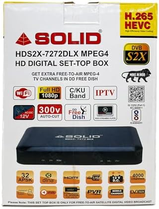 LRIPL Set Top Box Free Dish Without Antenna Wi-Fi Enabled- IPTV Box for ...