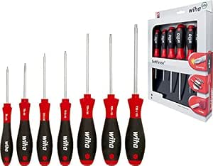 WIHA TX8-TX30 Torx Screwdriver Set 7-Piece Soft Finish : Amazon.co.uk ...