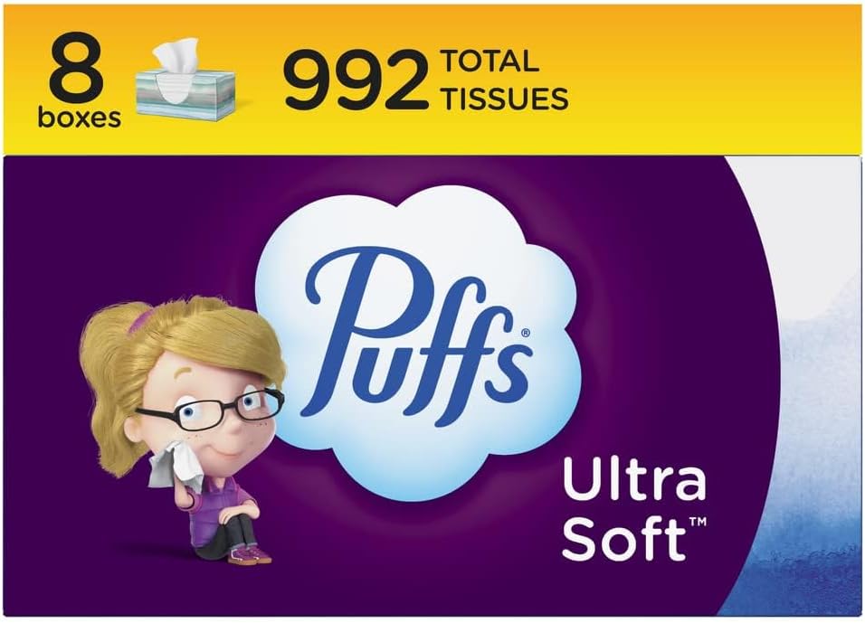 Amazon.com: Puffs Basic Facial Tissues, 180 ct, 3 pk : Beauty ...