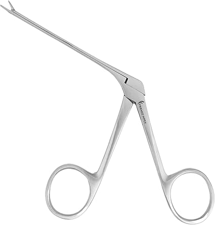 Ear Forceps plier, 8cm Stainless Steel Alligator Forceps plier Ear ...