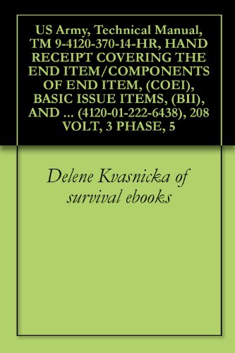 Amazon.co.jp: US Army, Technical Manual, TM 9-4120-370-14-HR, HAND ...
