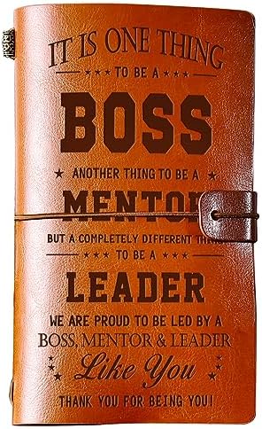 Amazon.com : Yahenda Christmas Notebooks Gifts Leather Writing Notebook ...