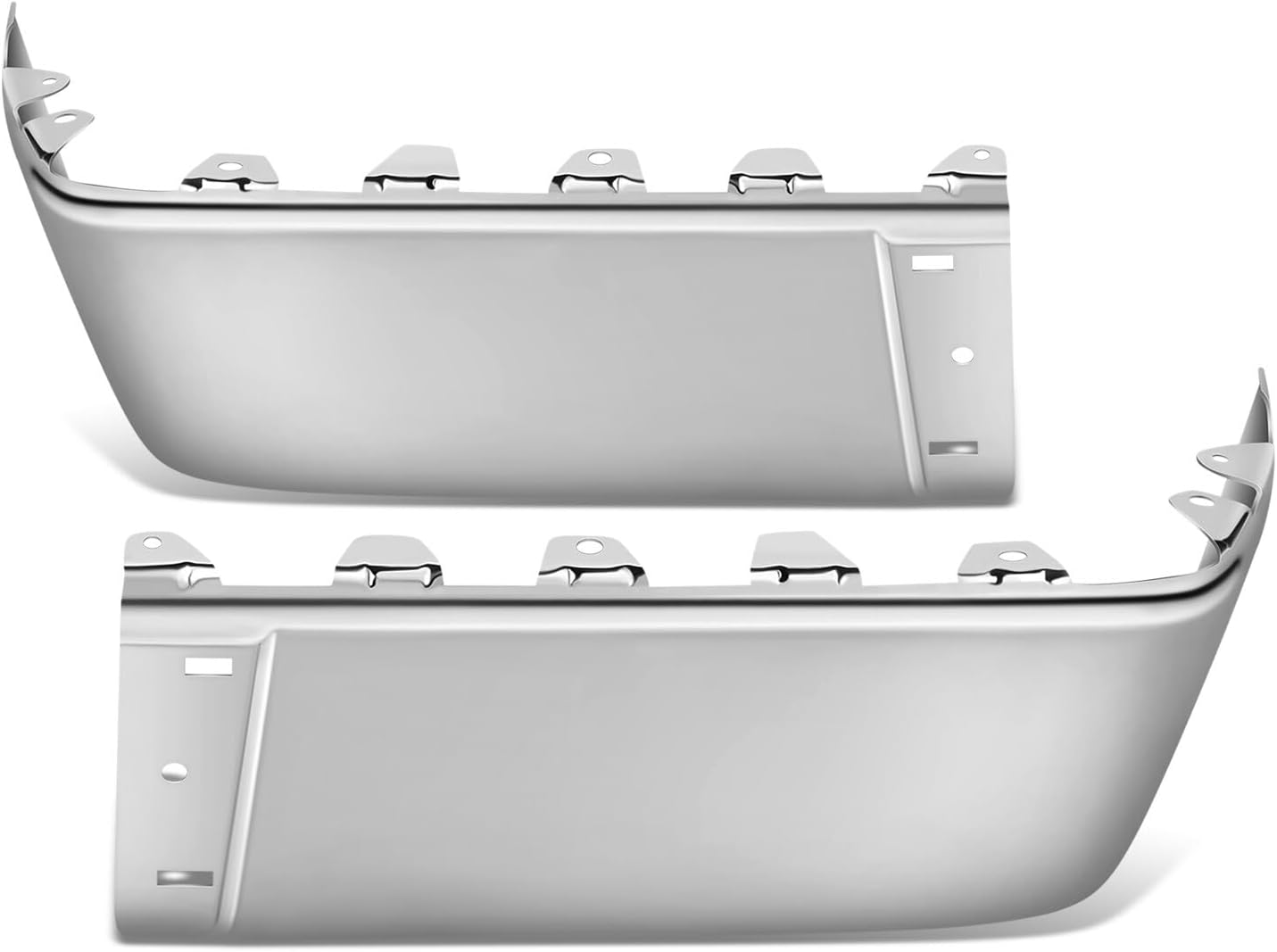 DNA MOTORING Pair of Rear Bumper End Caps Compatible with 07-13 ...