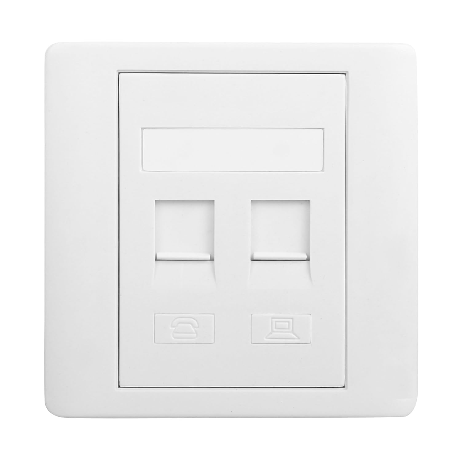 Mak World® Combo Set - 2 RJ45 CAT6E LAN I/O Network Keystone Jack ...