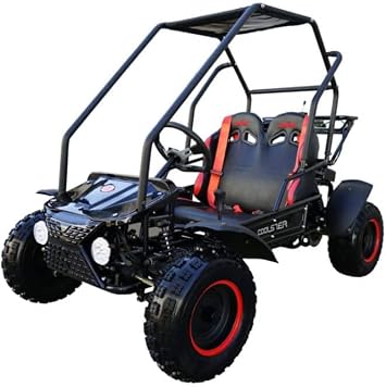 Amazon.com: GK-6125B Fully Automatic Go Kart, Off-Road Youth Racing ...