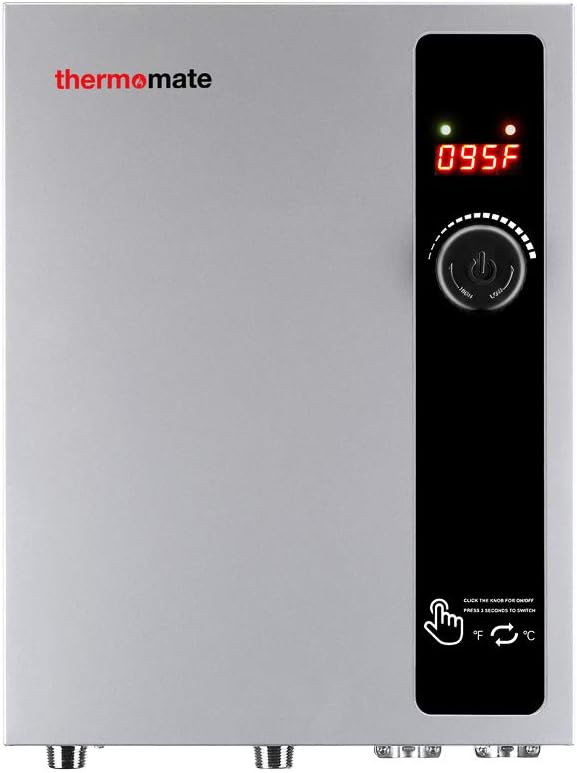 Rheem RTEX-27 240V 3 Heating Chambers Residential Tankless Water Heater ...