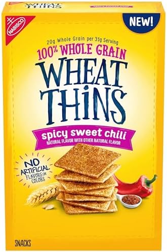 Amazon.com: Wheat Thins Spicy Sweet Chili Whole Grain Wheat Crackers, 8 ...