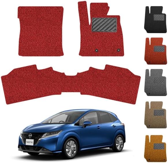 Amazon | 新型 ノート マット 車マット カーマット E-POWER E13 NOTE e-POWER E13 クッションコイル ロードノイズ低減マット UNTIL バイオピュアマット ...