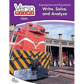 Amazon.com: VersaTiles Math Books Grade 6 (Expressions and Equations ...