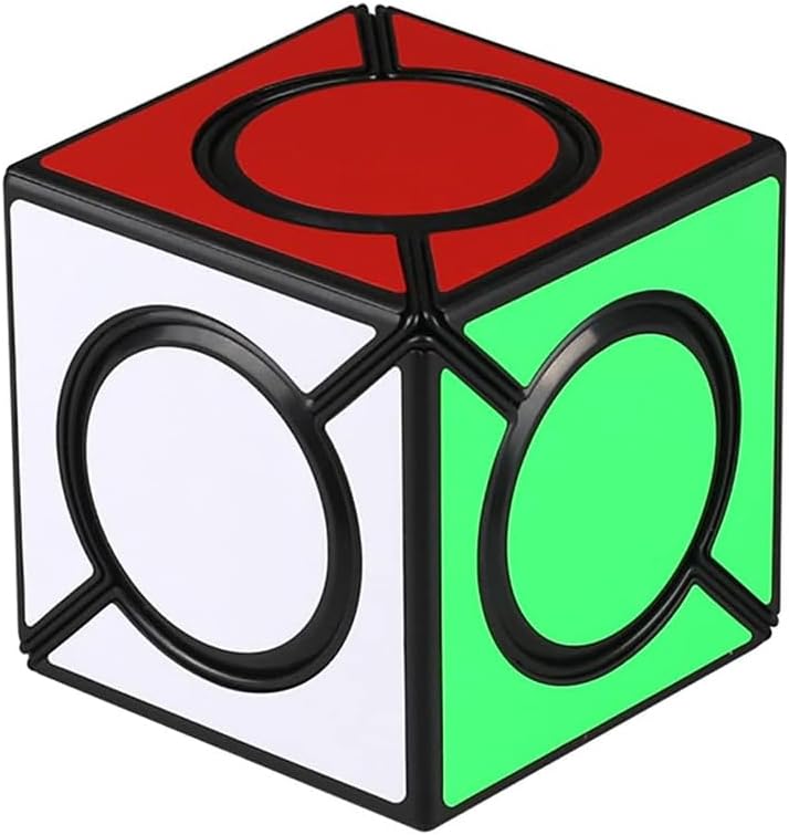 HAWKISTER Adult,Kid Qiyi Six Spot Cube Black Magic Cube Mo Fang Ge Fangyuan Skewb Cube Puzzle ...