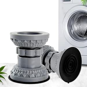 4 pcs Vibration Damper for Washing Machine Feet Pads Shock Absorber ...