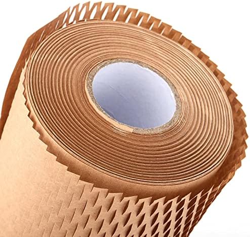 JEUIHAU 50m x 38cm Honeycomb Paper Packaging, Honeycomb Cushioning Wrap ...