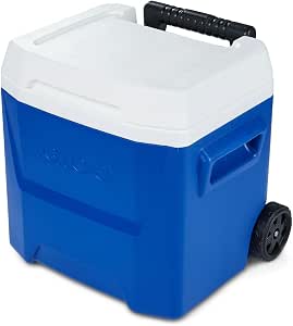 Amazon.com: Igloos Laguna ice Chest with Wheels 16Q Hard-Shell Cooler ...