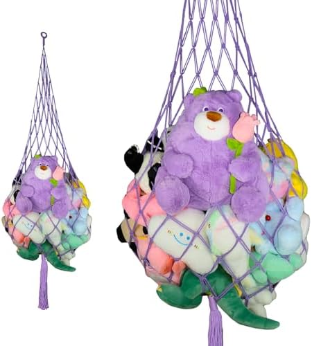 Amazon.com: iKeelo 2 Pack Stuffed Animal Storage Hammock Net, Nursery ...