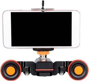 SOUTES 3-Wheel Wireless Camera Trolley 3-Speed Electric Rail Slide ...