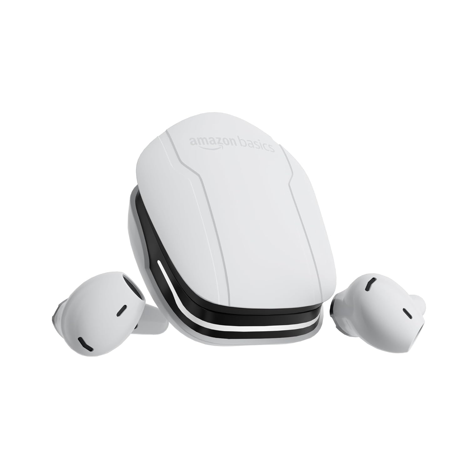 Amazon Basics True Wireless in-Ear Earbuds with Mic, Quad Mics ENC ...