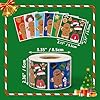 Amazon.com: Lesnala 600Pcs Christmas Stickers roll Make Your own ...