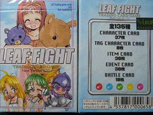 Amazon.co.jp: LEAF FIGHT トレーディングカードゲーム Starter 1．01 : ホビー