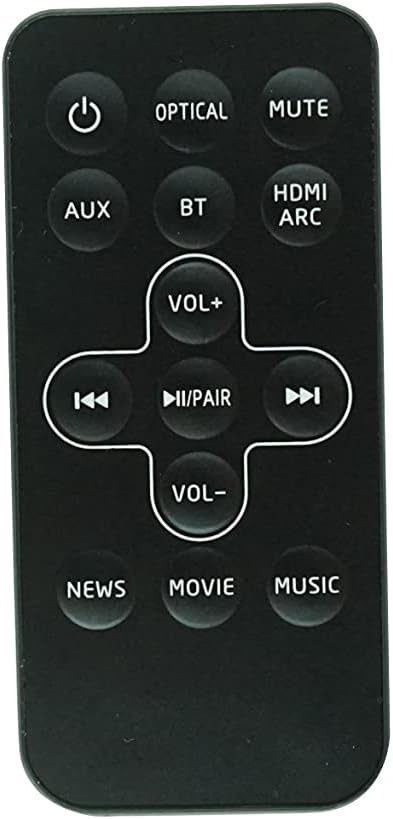 Amazon.com: Replacement Remote Control Compatible with TCL Soundbar ...