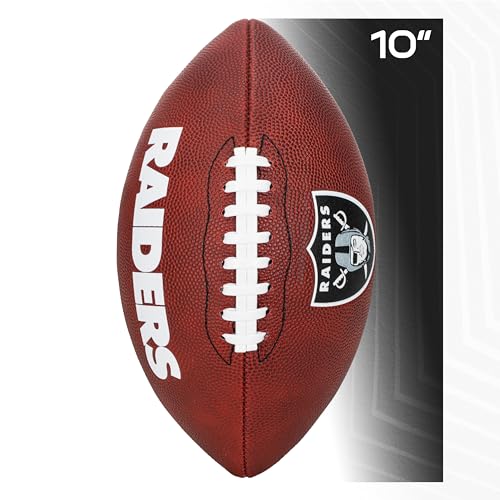 Franklin Sports NFL Las Vegas Raiders Football – Youth Junior Size ...