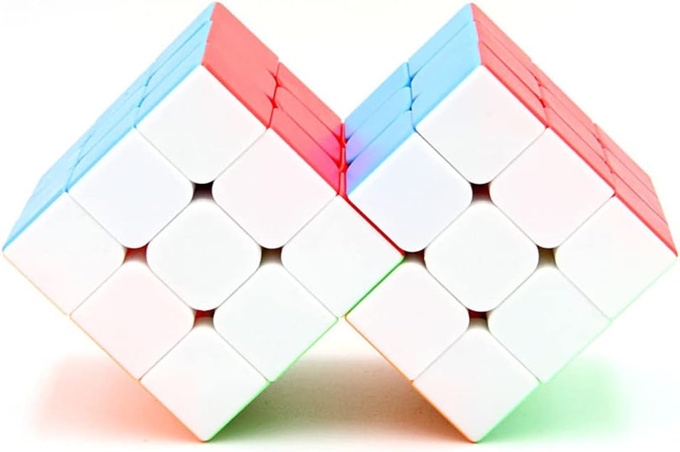 Yealvin Conjoined Cube 3x3x3 Conjoined Magic Cube 2 in 1 Magic Cube ...