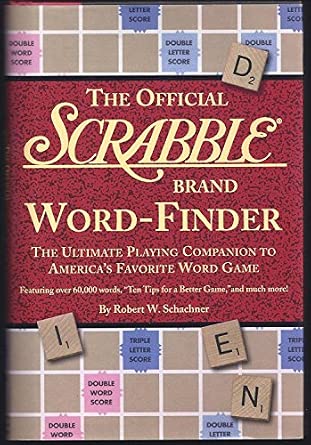 The Official Scrabble Brand Word-Finder: The Ultimate Playing Companion ...