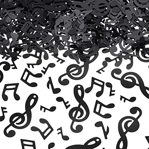Amazon.com: Beistle Black 1 pack Music Notes Confetti, 1 piece : Home ...
