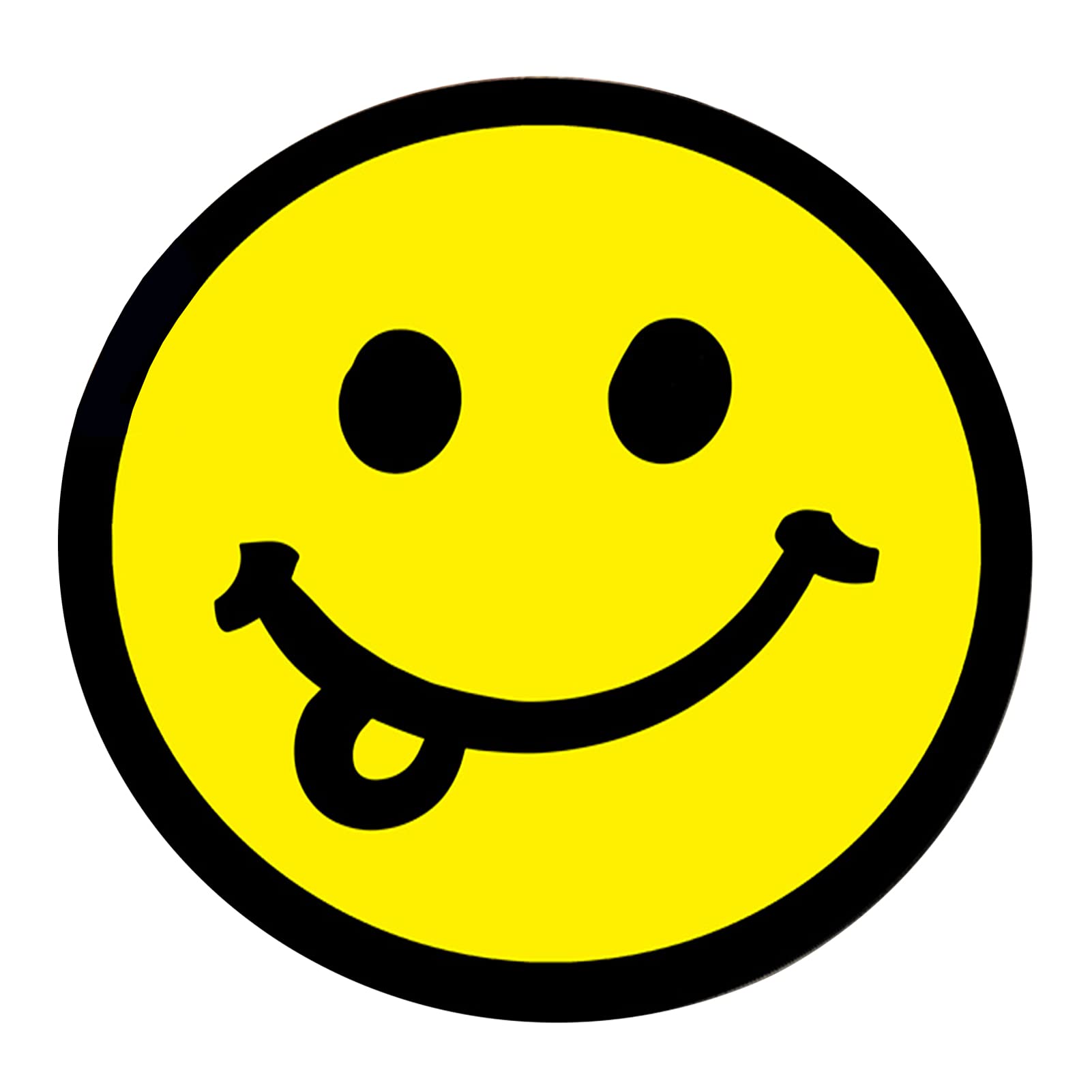 Faccina Sorridente Del Fumetto In Bianco E Nero