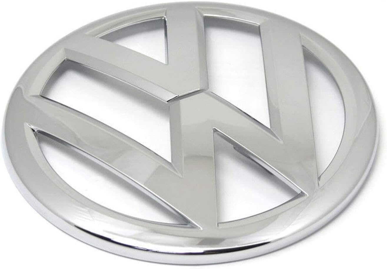 Genuine VW Front Grill Badge Emblem Chrome - 5G0853601 2ZZ : Amazon.co ...