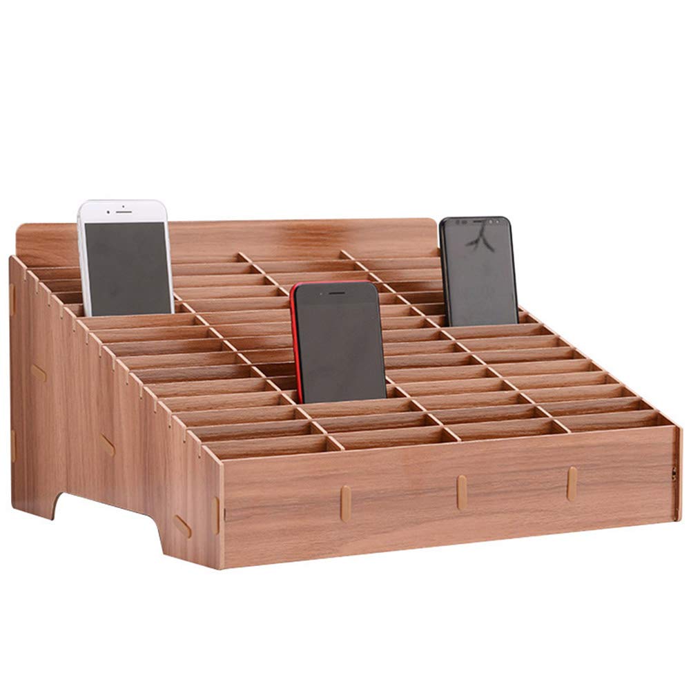 Venus valink Multi-Grid Wooden Mobile Phone Management Storage Box ...